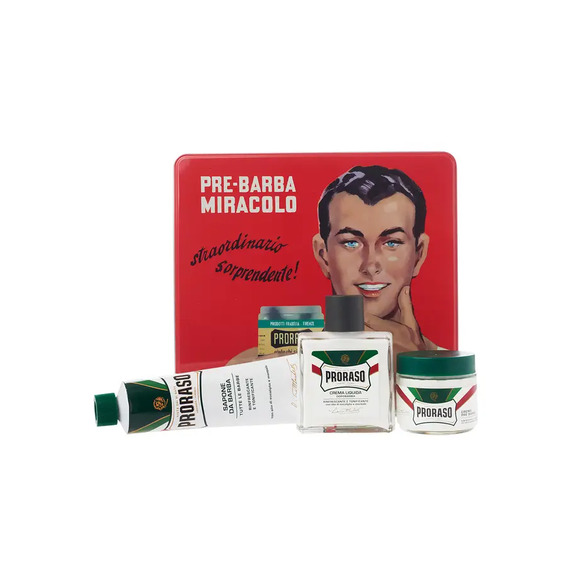 Proraso | Grooming | New Proraso Vintage Gino Shave Tin Gift Set | Poshmark